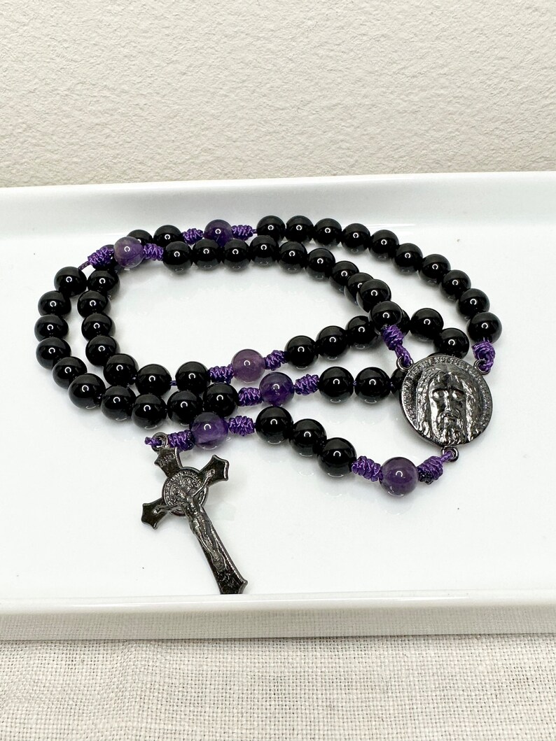 Microcord Neon Rosary | Miraculous Medal | Handmade | Custom | Catholic ...