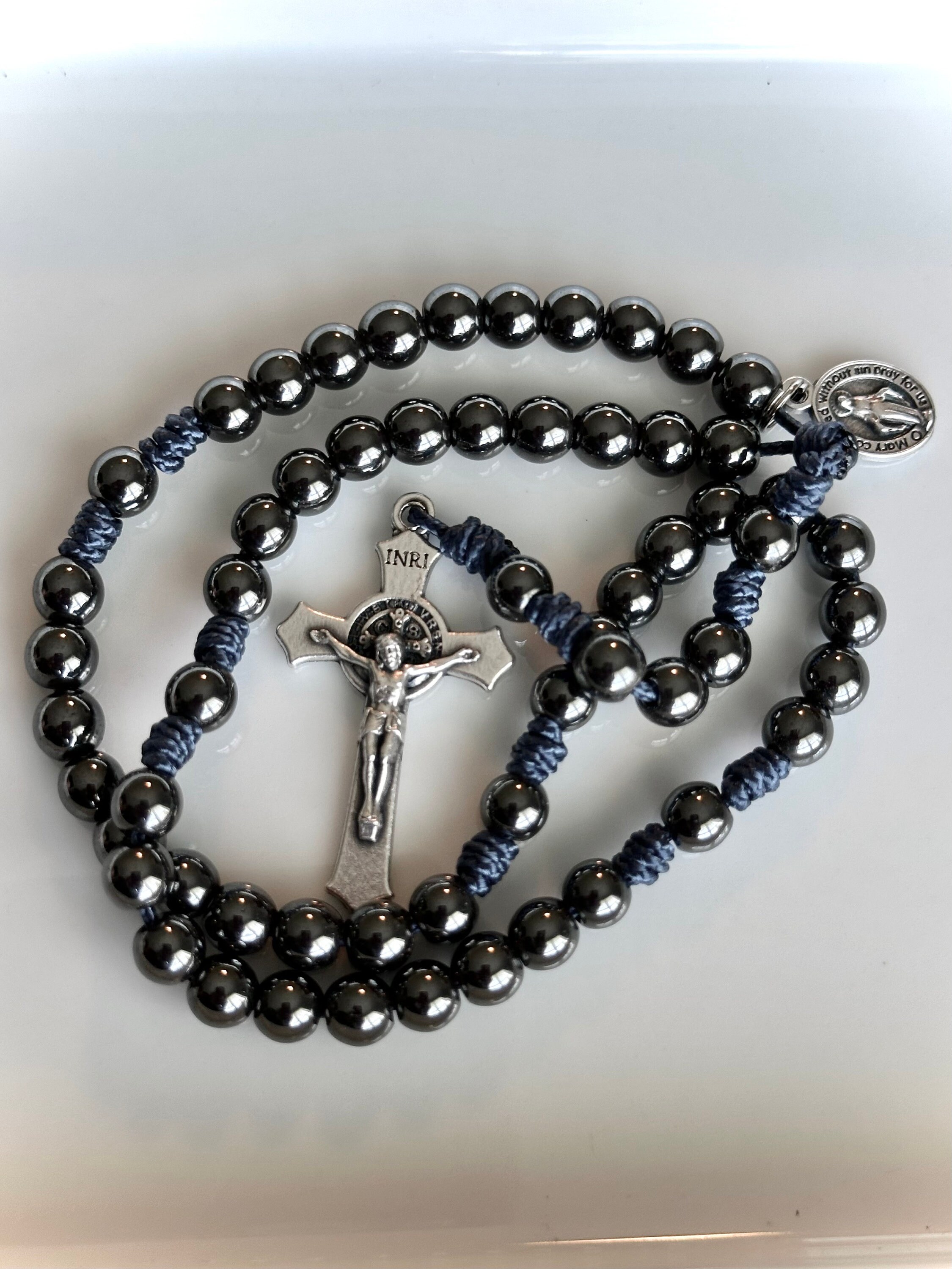 The Little Way Rosary | Pocket Rosary | Microcord Rosary | Miraculous ...