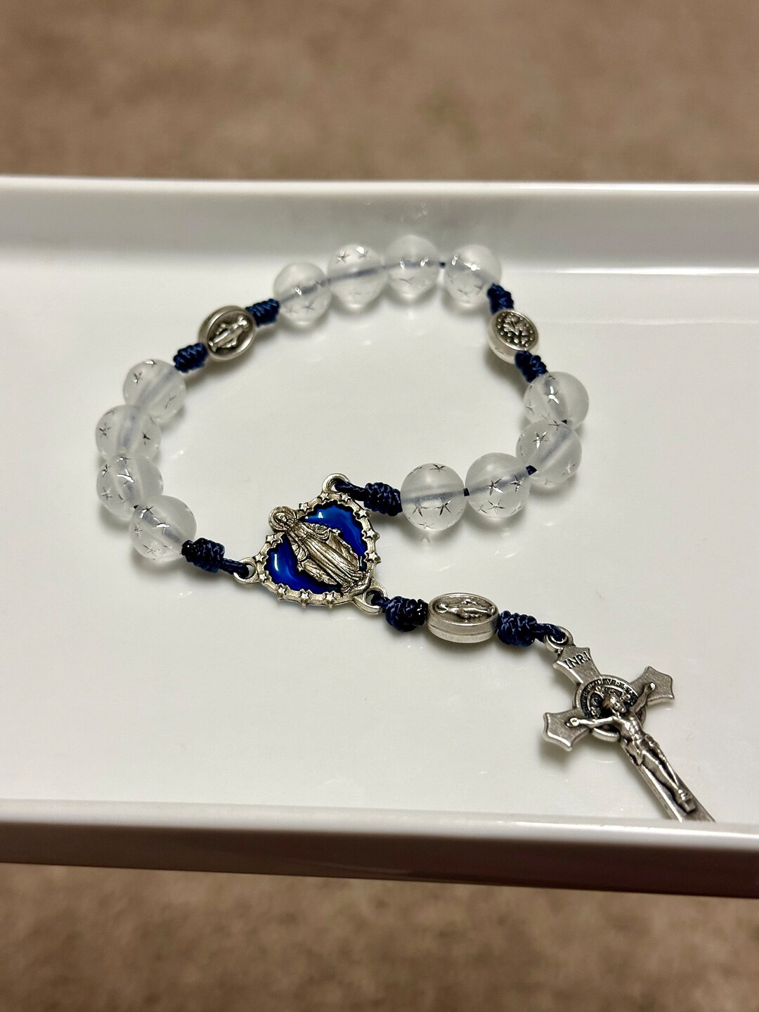 Little Crown of the Blessed Virgin Mary Chaplet Devotional Chaplet ...