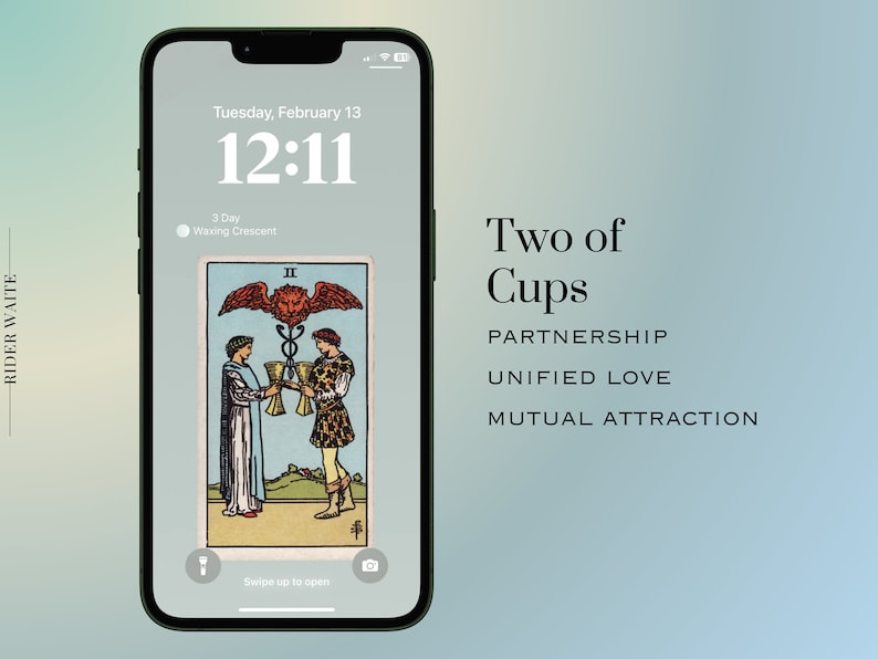 Cup Suit Tarot Card Phone Wallpaper. Ace of Cups, Two of Cups, Three of ...