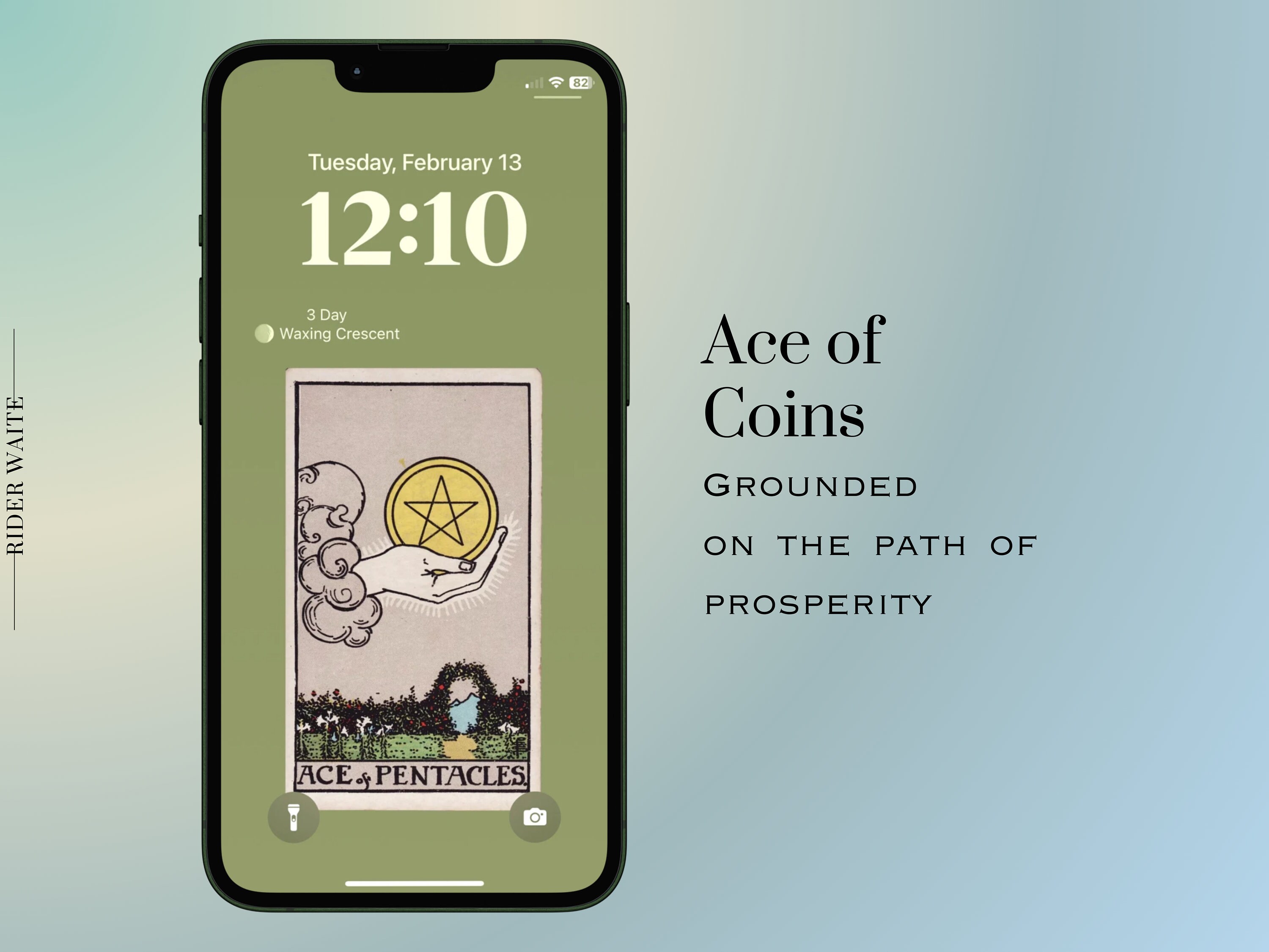 Tarot Card Phone Wallpaper. Ace of Wands, Ace of Cups, Ace of Coins ...