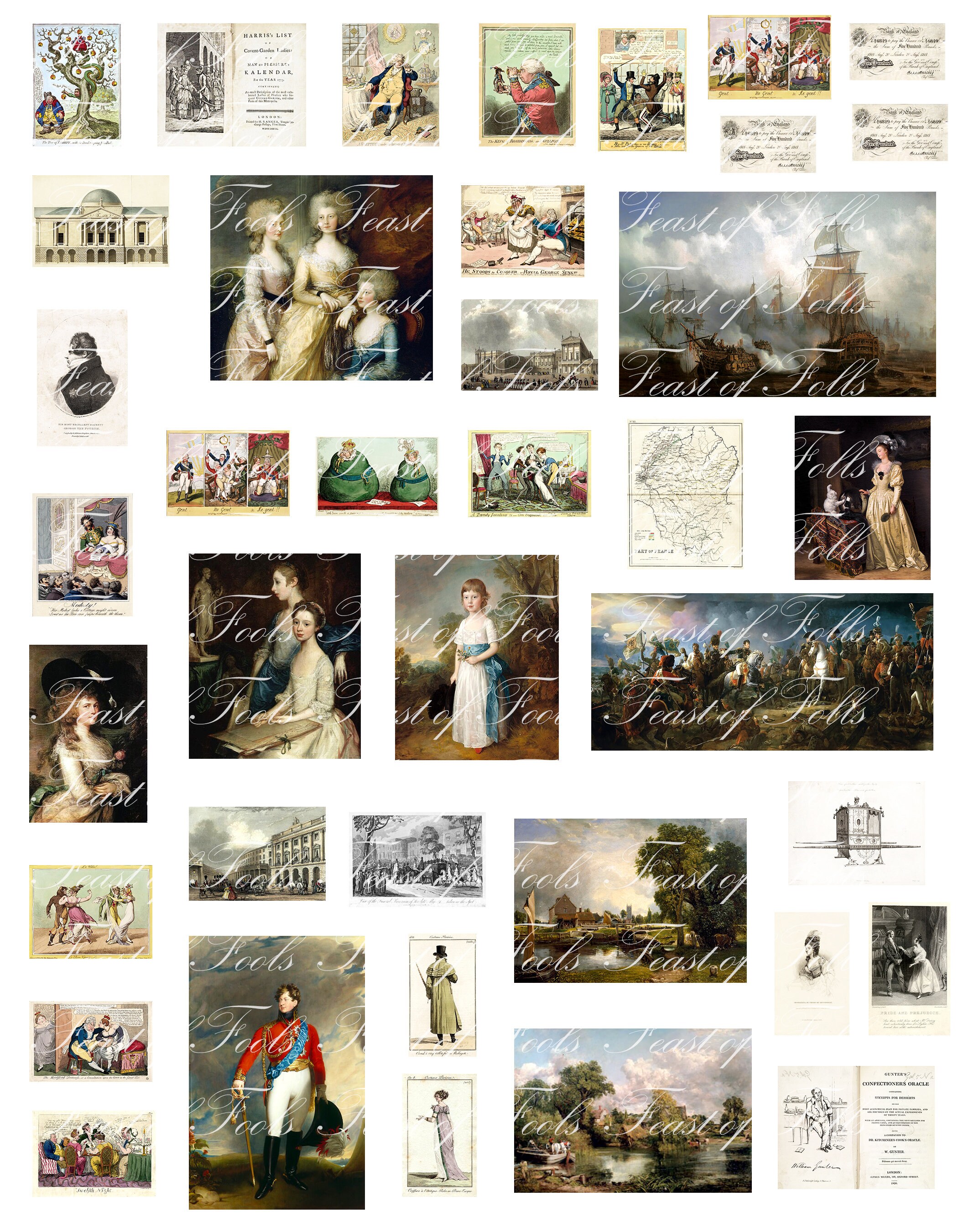 Miniatures Art & Collectibles 1:12th scale regency portraits Dolls ...