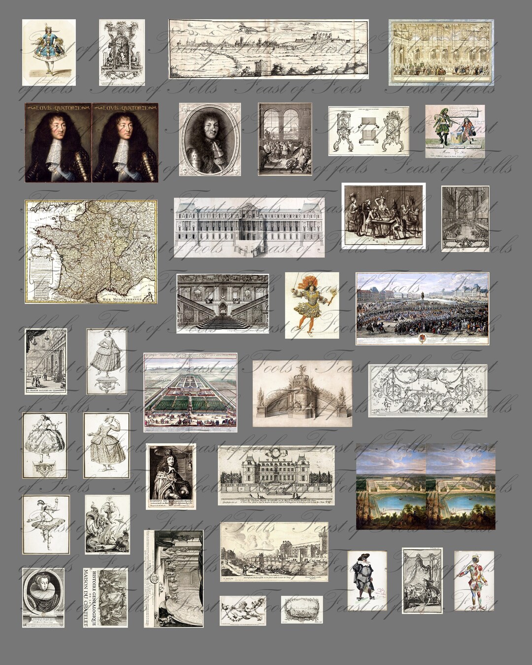 1:12th Scale Louis XIV - Etsy
