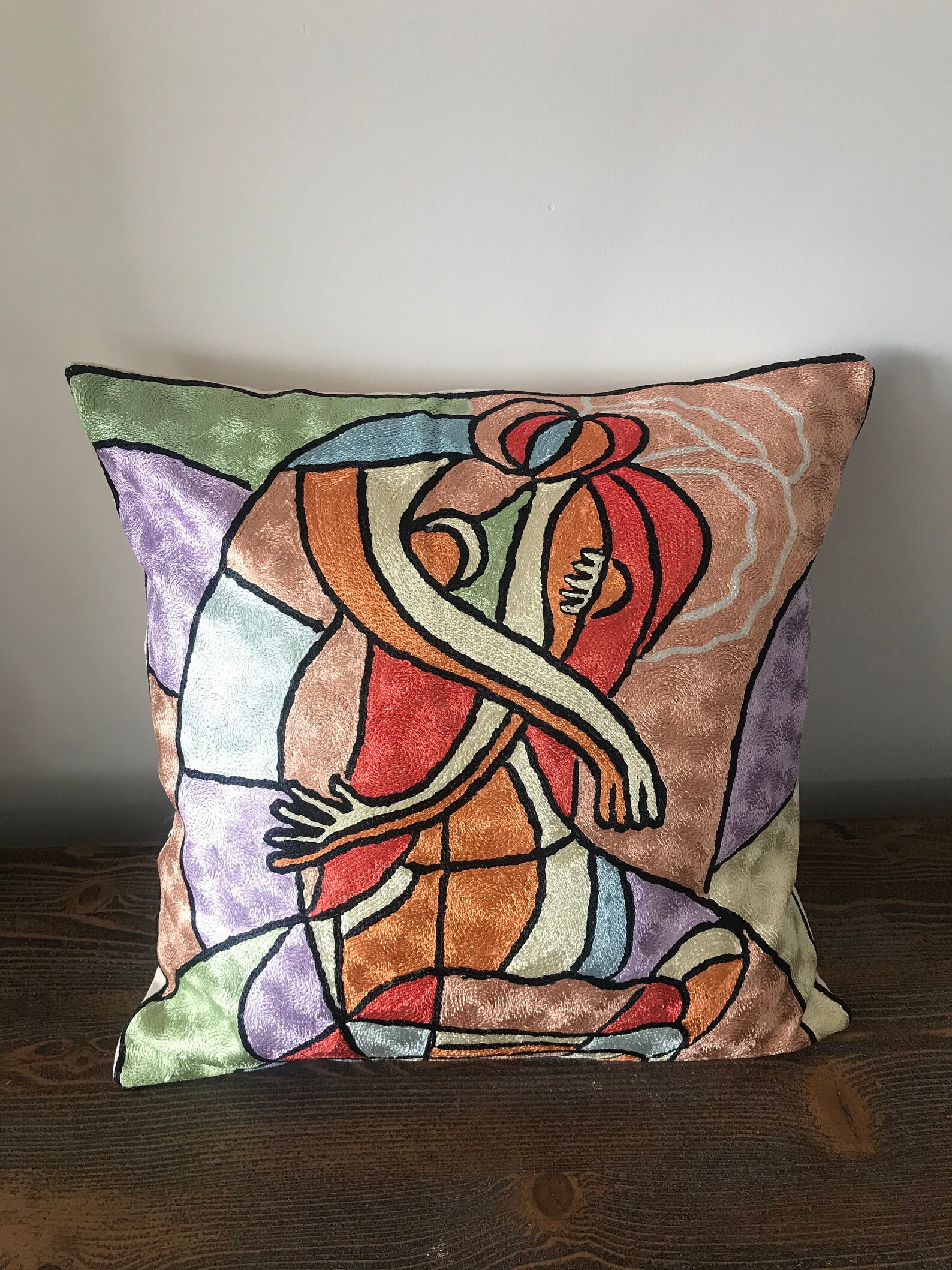 Handmade Silk Picasso Pillow Cover Home Decor Throw Pillow - Etsy