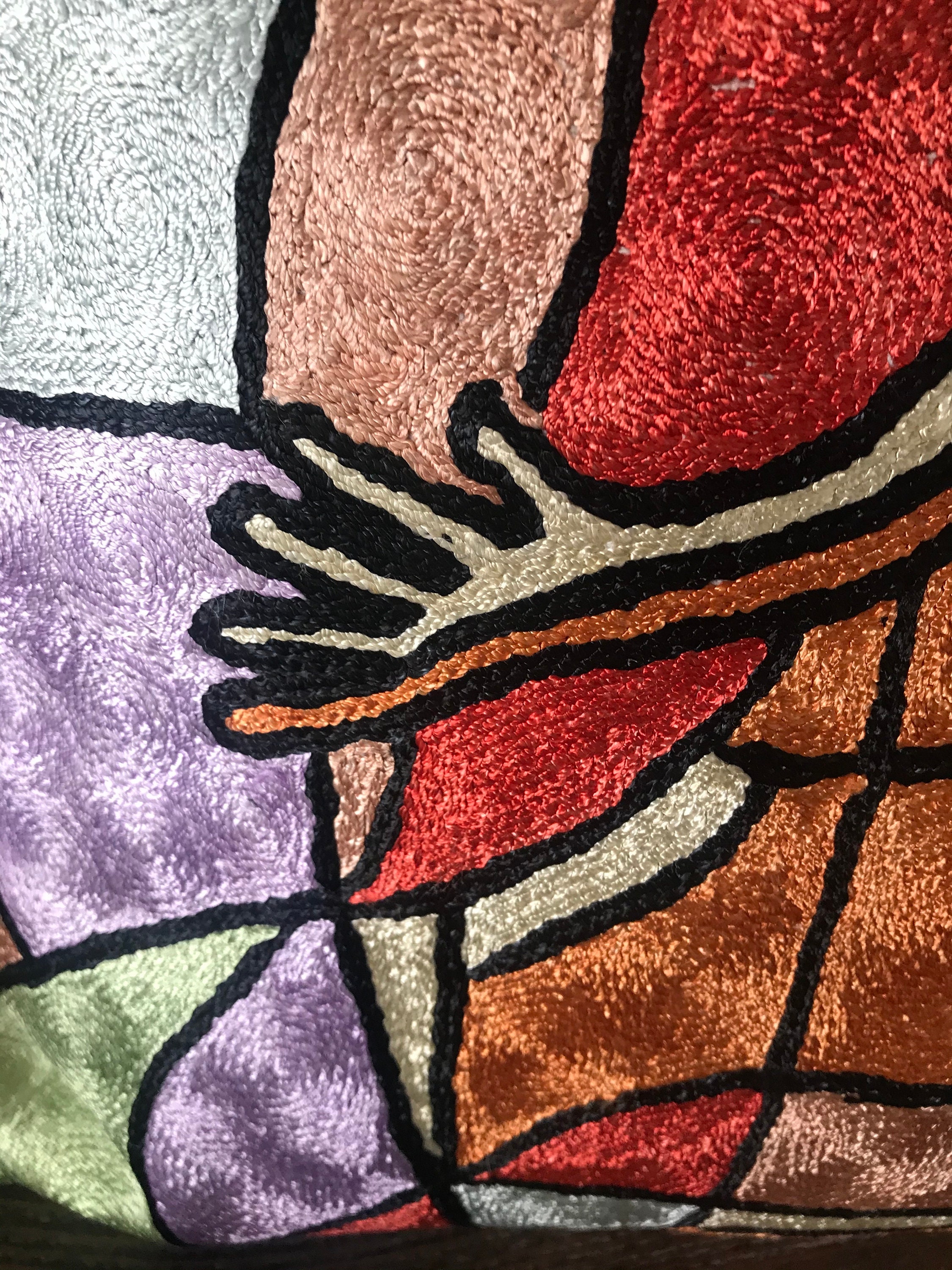 Handmade Silk Picasso Pillow Cover Home Decor Throw Pillow - Etsy