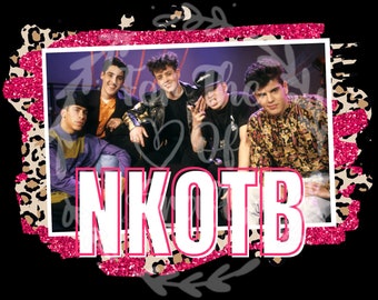 VINTAGE Nkotb Names NKOTB New Kids on the Block Digital File - Etsy