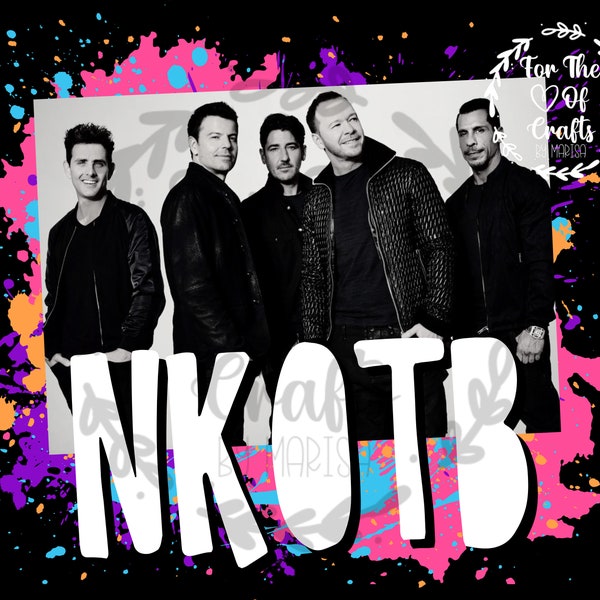 Nkotb Clipart - Etsy UK