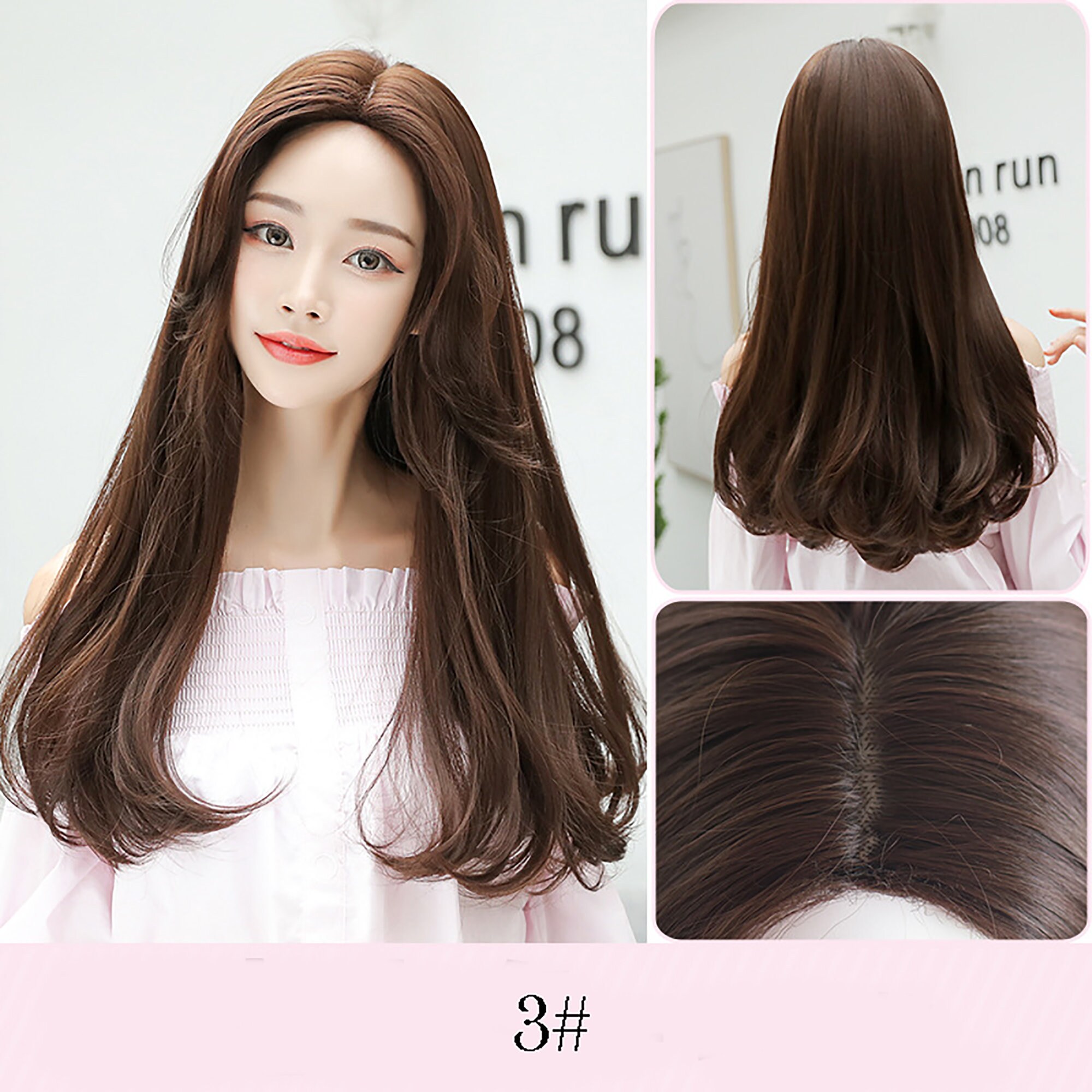 Gradient Wig Women's Long Hair Wig Gradients Wig | Etsy