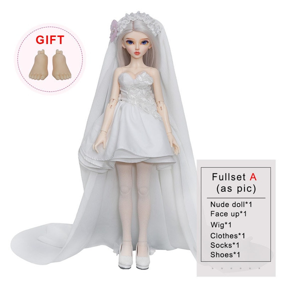Shuga Fairy Doll Moka 1 4 Bjd Doll Msd Resin Cosmetics Dolls Etsy