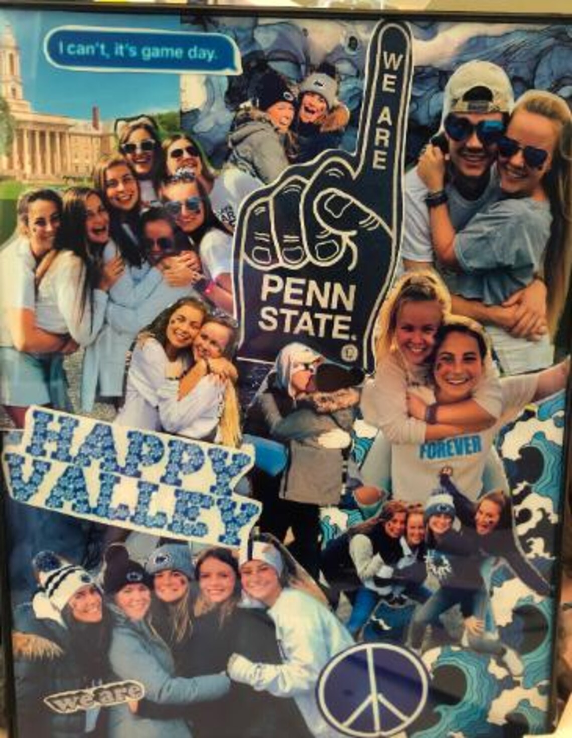 Custom Photo Collage, Poster Print, Personalized Wall Decor, Boyfriend ...