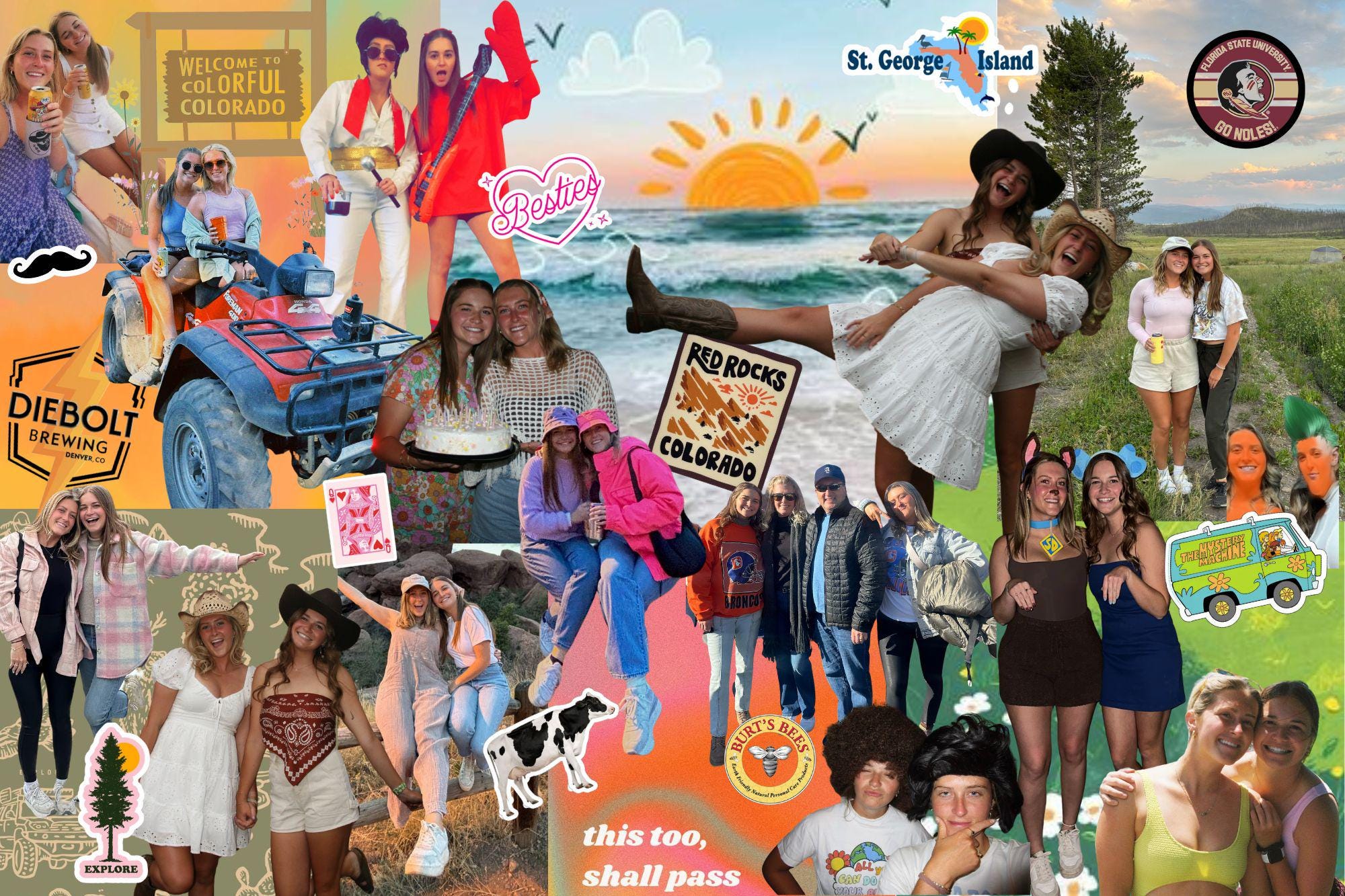 Custom Photo Collage, Poster Print, Personalized Wall Decor, Boyfriend ...