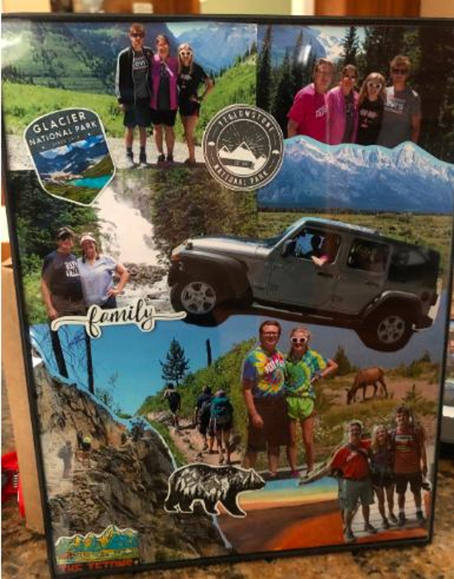 Custom Photo Collage, Poster Print, Personalized Wall Decor, Boyfriend ...