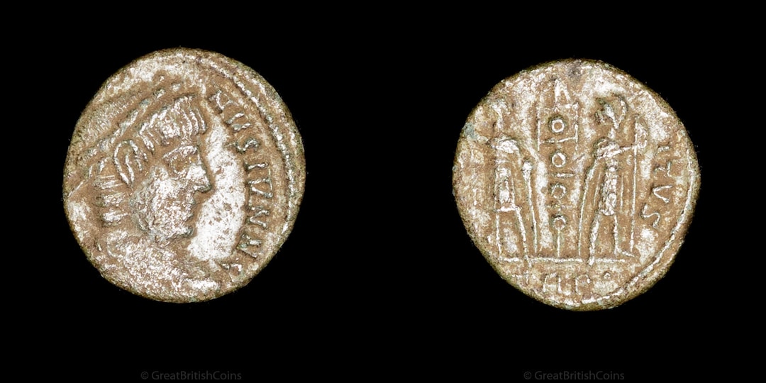Roman Coin of Constantine II, Copper Nummus Minted 337 363 AD , Ancient ...