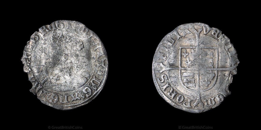 Tudor Hammered Coin Queen Mary (bloody Mary) Silver Groat 1553 - 1554 ...