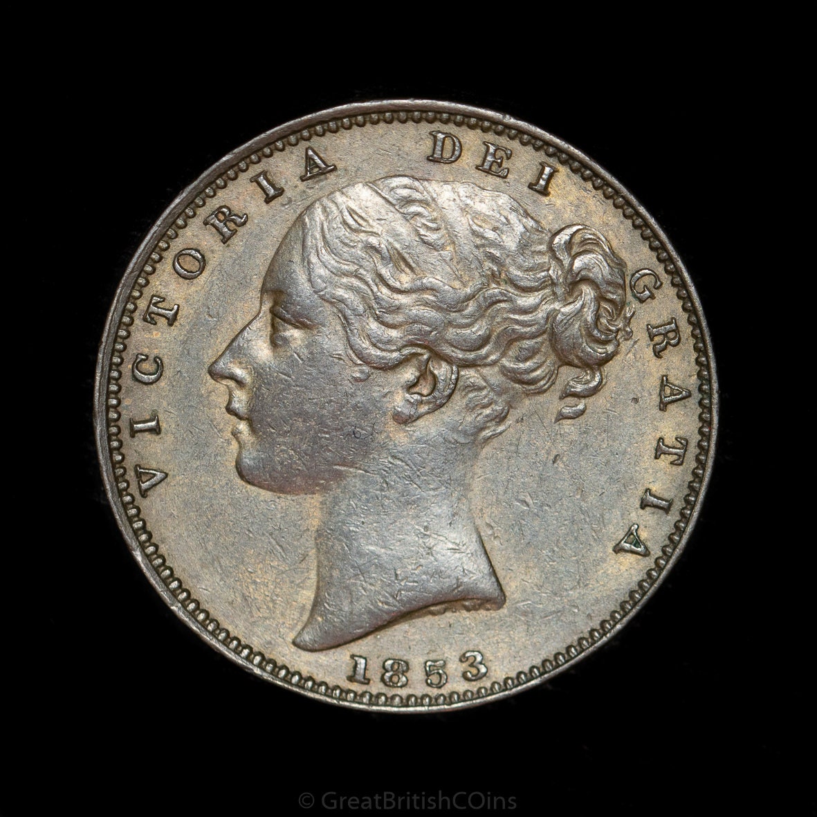 Old Victorian Coin 1853 Queen Victoria Copper Farthing - Etsy UK