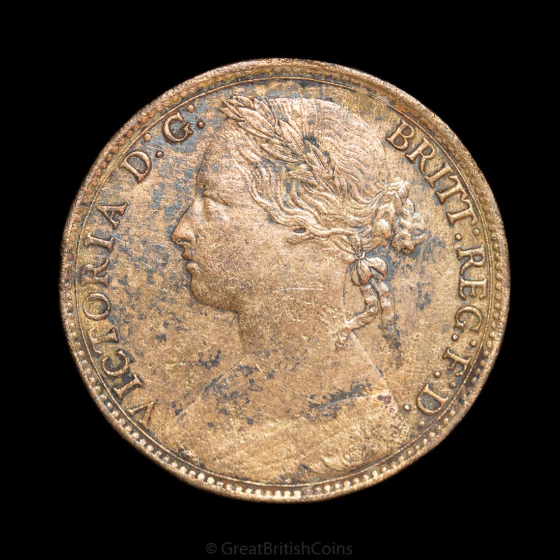 Queen Victoria Penny Coin 1879, Old British Coins, Victorian - Etsy