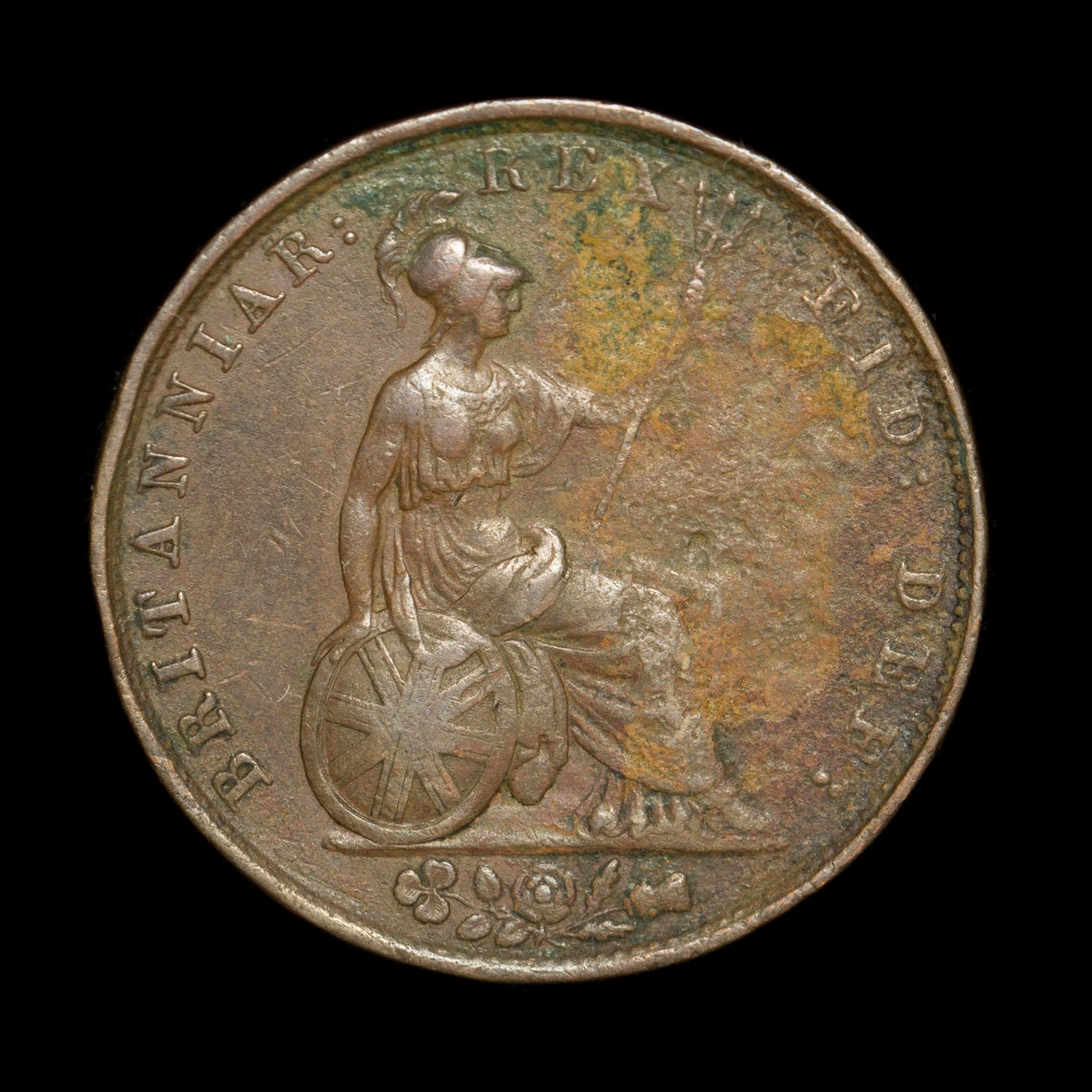 King William IV Copper Half Penny Coin 1831 - Etsy