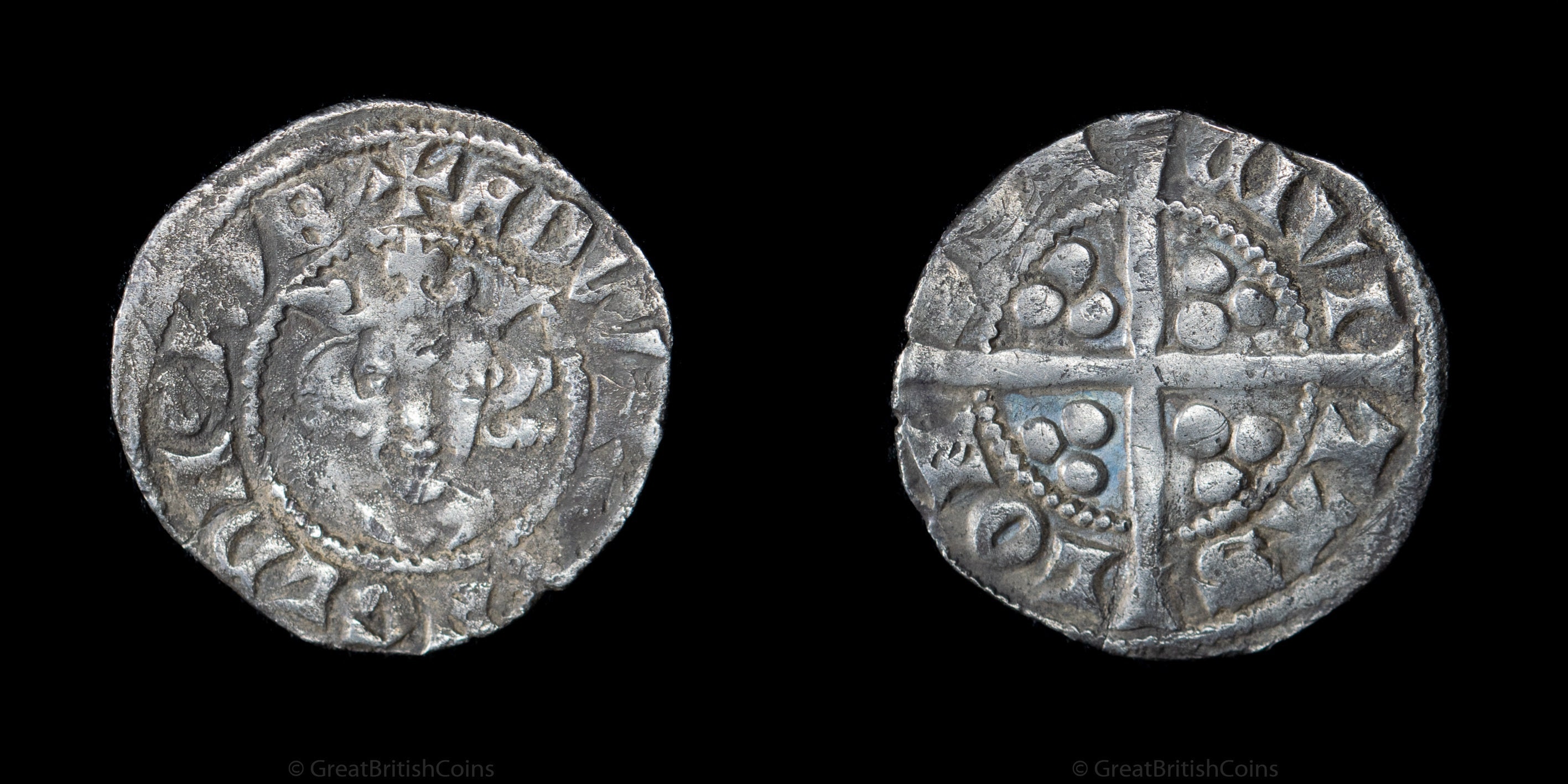 Silver Penny of King Edward I Minted in London 1279 1307, Hammered ...