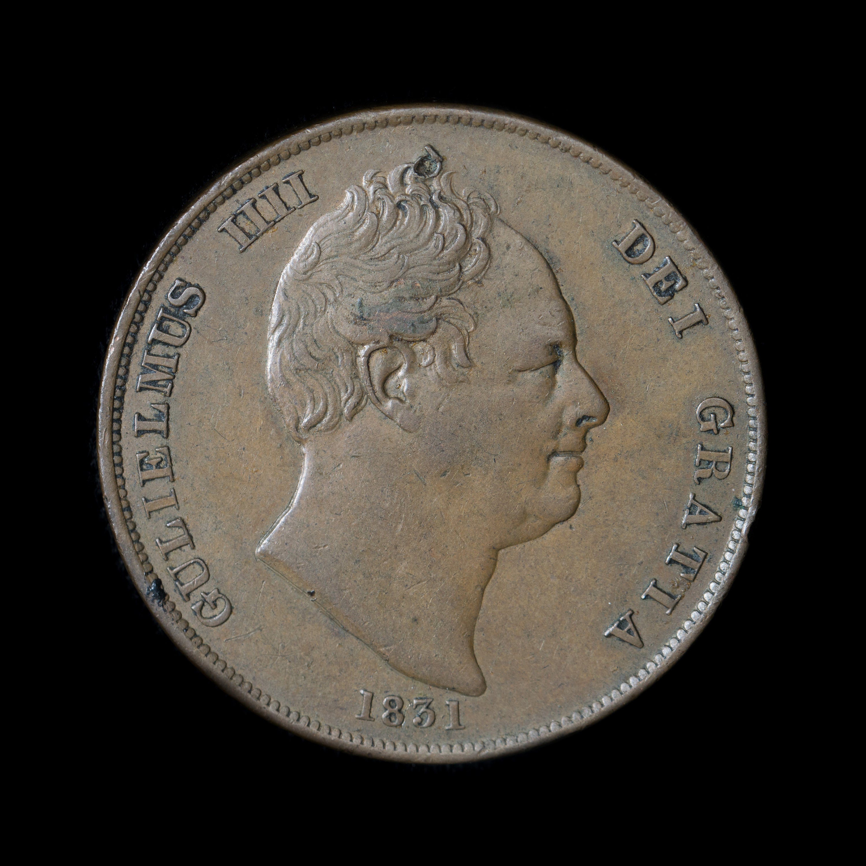 King William IV Copper Penny Coin 1831 - Etsy