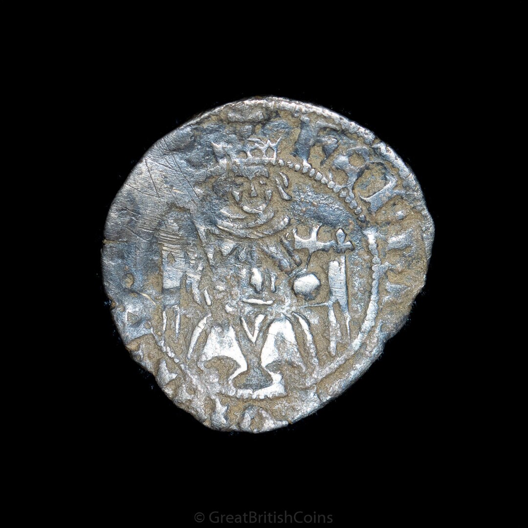 Henry VII 1485 - 1509 Tudor 'sovereign' Type Silver Penny Coin, British ...