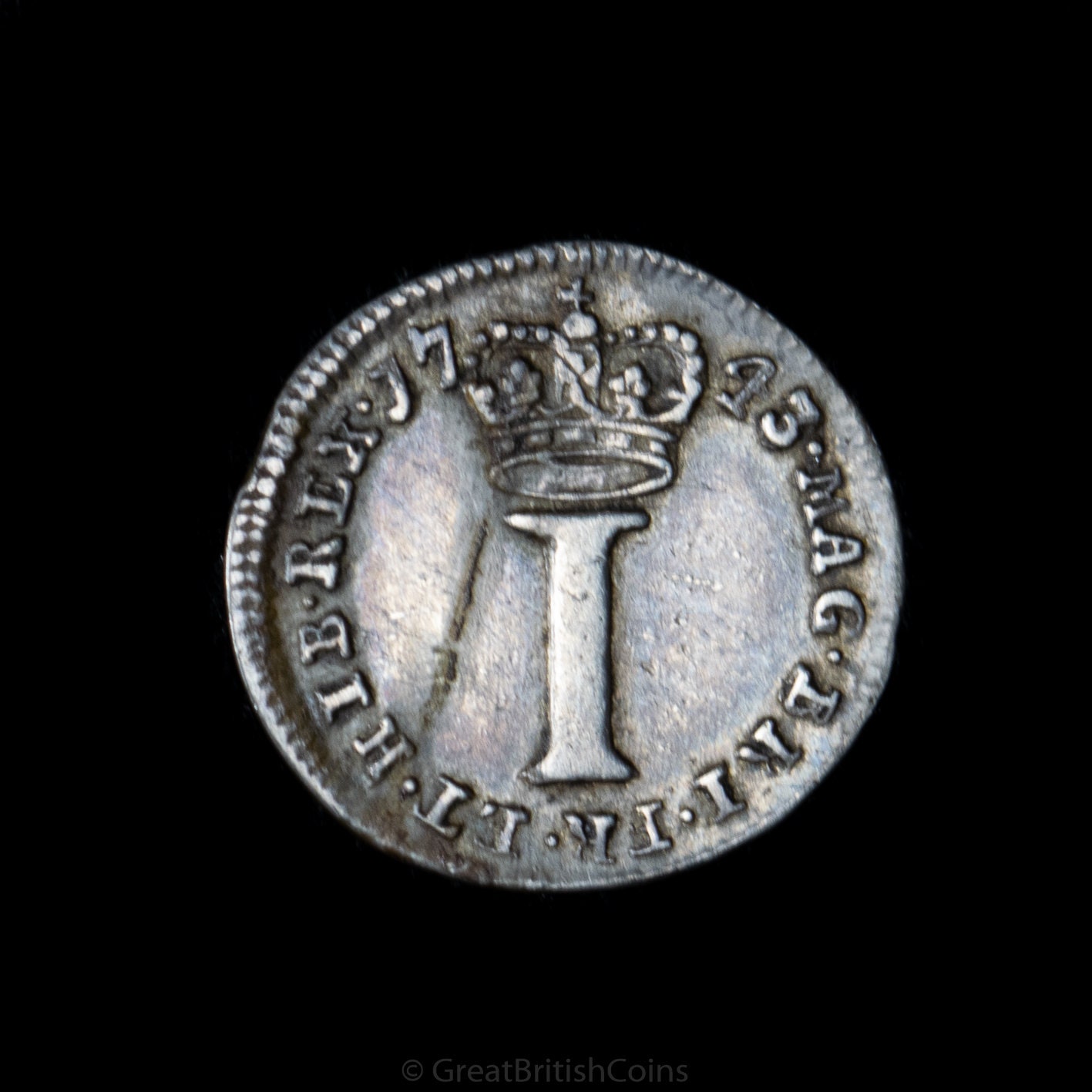 King George II Maundy Silver Penny Coin 1743 - Etsy