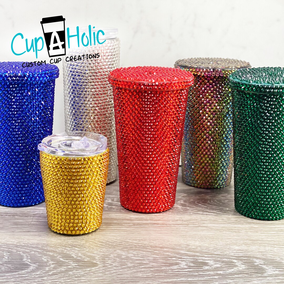 Bling Cup | Bling Tumbler | Custom Rhinestone Bling Tumbler ...
