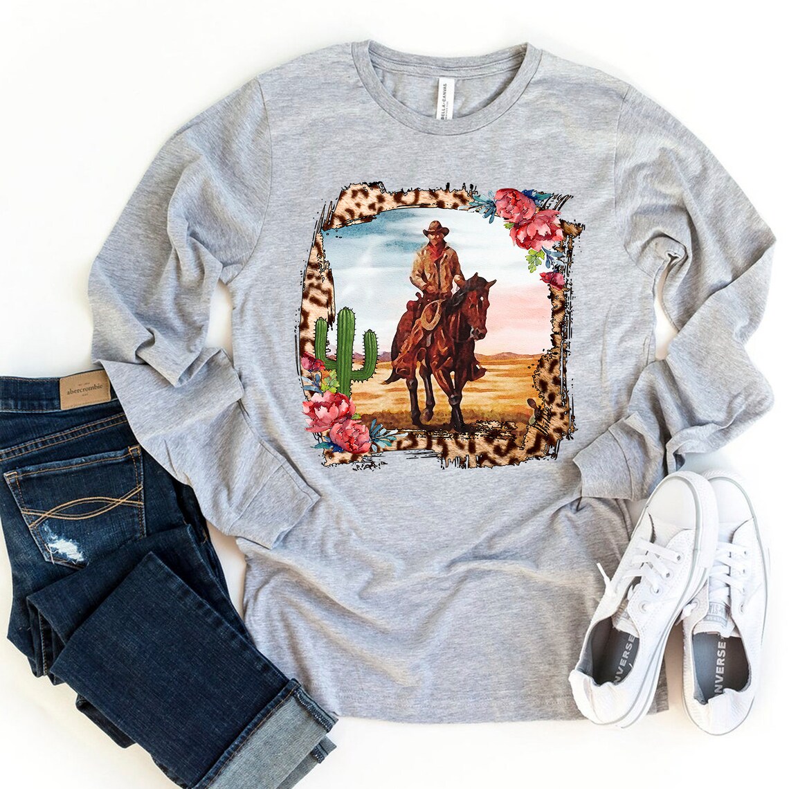 Vintage Cowboy Sublimation Design Western Graphic PNG Download - Etsy