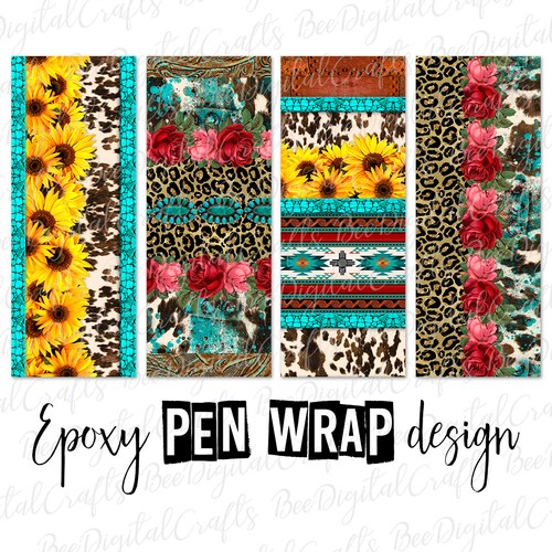 SEAMLESS Pattern Cowhide Sunflower Western Rustic Digital - Etsy