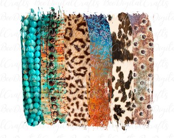 Serape and Turquoise Background PNG Download Western | Etsy