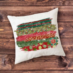 Christmas Background Sublimation Design Brush Stroke Pattern PNG ...
