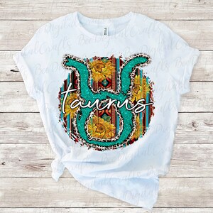 Taurus Zodiac Sign PNG Download Aztec Sunflower Sublimation Design ...