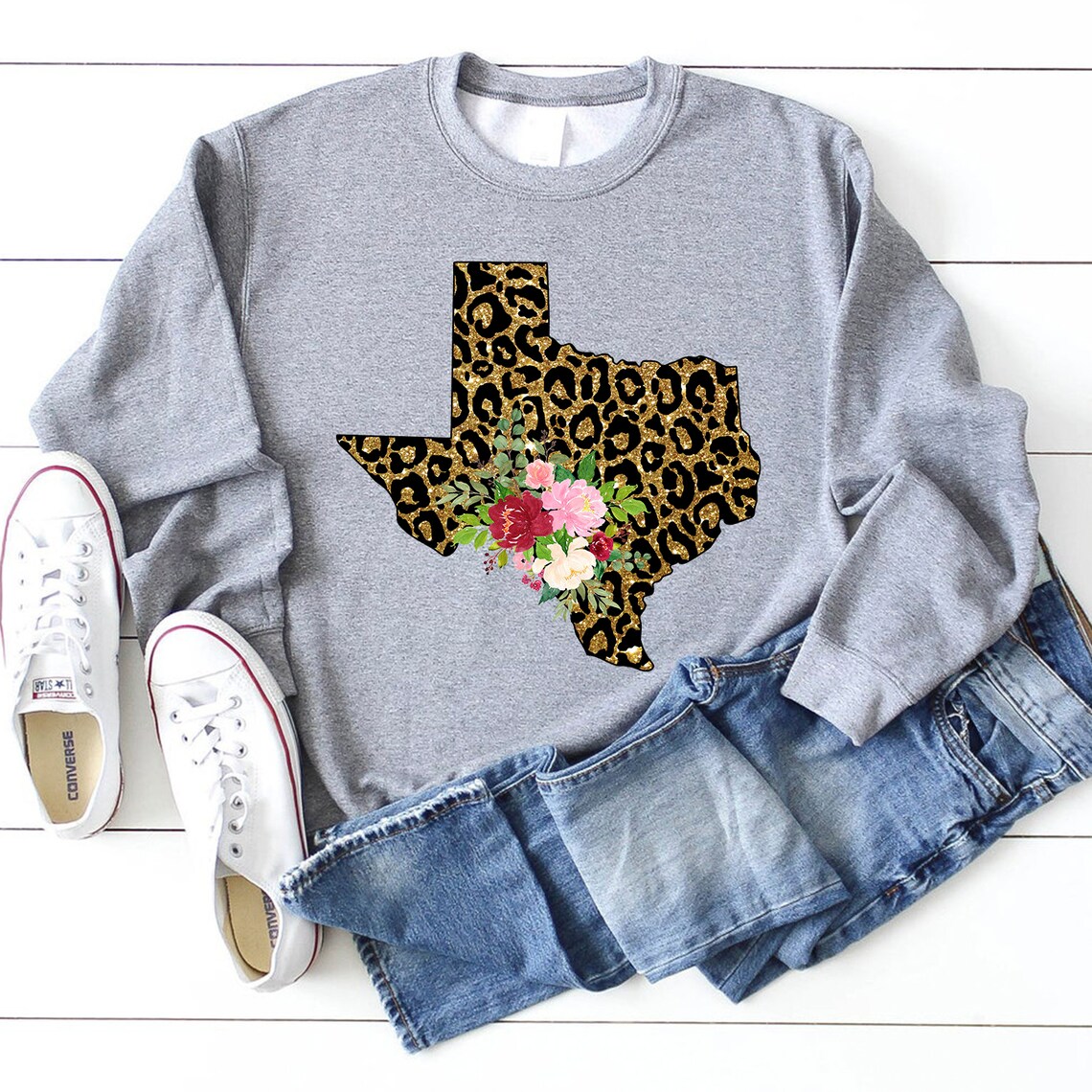 Texas Sublimation Design Leopard Print PNG Download USA States - Etsy