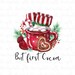 But First Cocoa PNG Watercolor Christmas Sublimation Graphics - Etsy