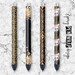 Leopard Aztec Pen Wrap Template Glitter and Floral Skull Ink Joy Wrap ...