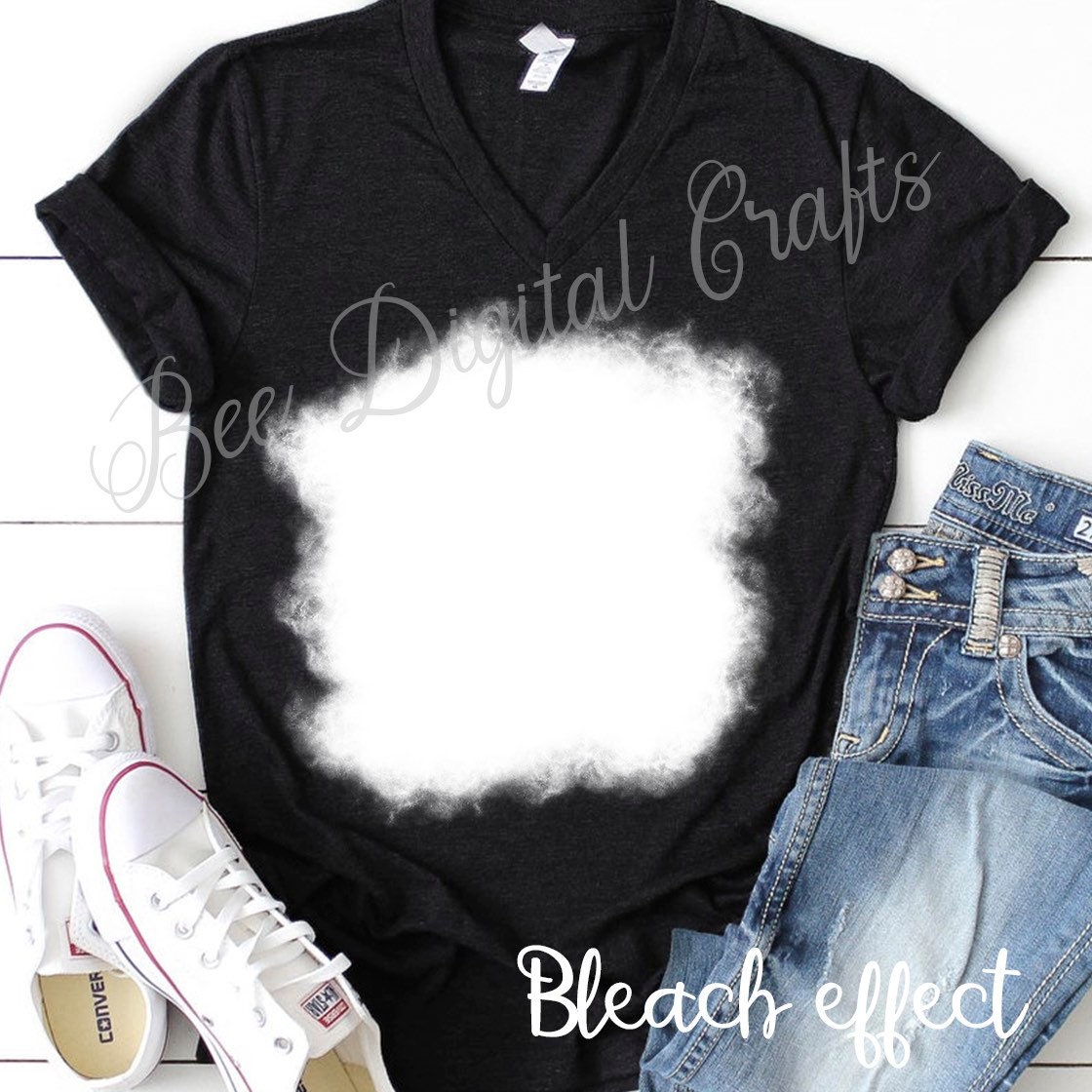Bleach Effect PNG Download Bleached Overlay Sublimation Design | Etsy