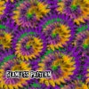 SEAMLESS Pattern Cowhide Sunflower Western Rustic Digital Fabric Design ...