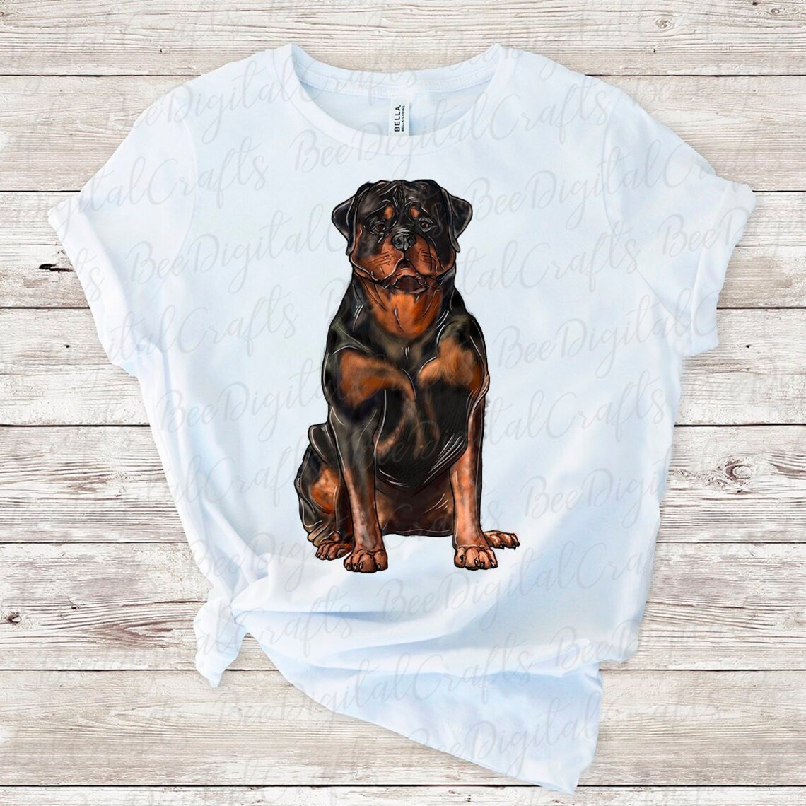 Rottweiler PNG Download Watercolor Dog Sublimation Design Hand - Etsy