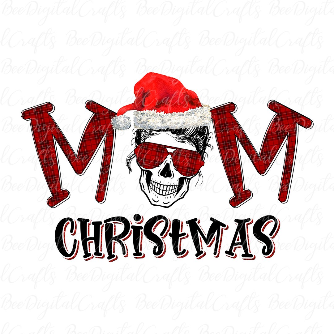 Christmas Mom PNG Download Christmas Santa Sublimation Design Mama PNG ...