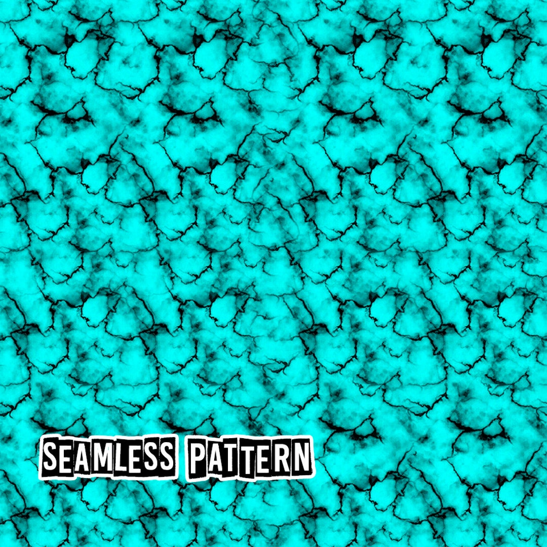 SEAMLESS Pattern Teal Turquoise Digital Fabric Design Aztec Printable ...