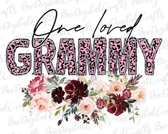 Grammy Sublimation Design Printable PNG Digital Download - Etsy
