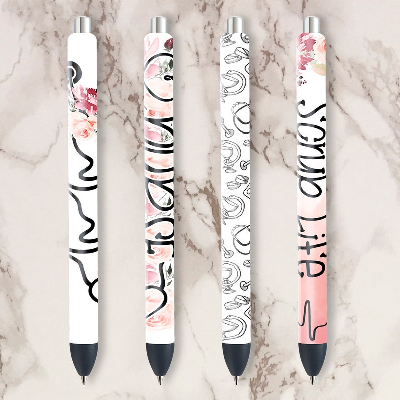 Nurse Pen Wrap Template Scrub Life Ink Joy Wrap Download - Etsy