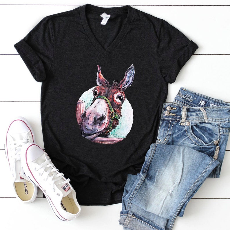 Donkey Sublimation Design Cute Animal PNG File for Sublimation | Etsy