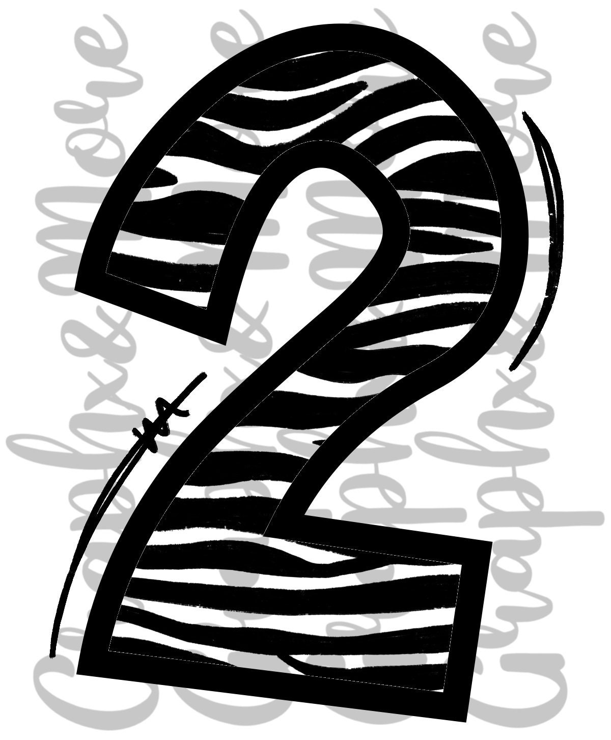 Patterned Numbers PNG Set | 10 Files | Numbers 0-9 | Sublimation Design ...