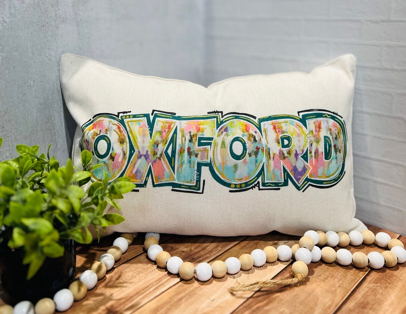 Watercolor Oxford PNG | Hand Drawn | Sublimation Design - Etsy