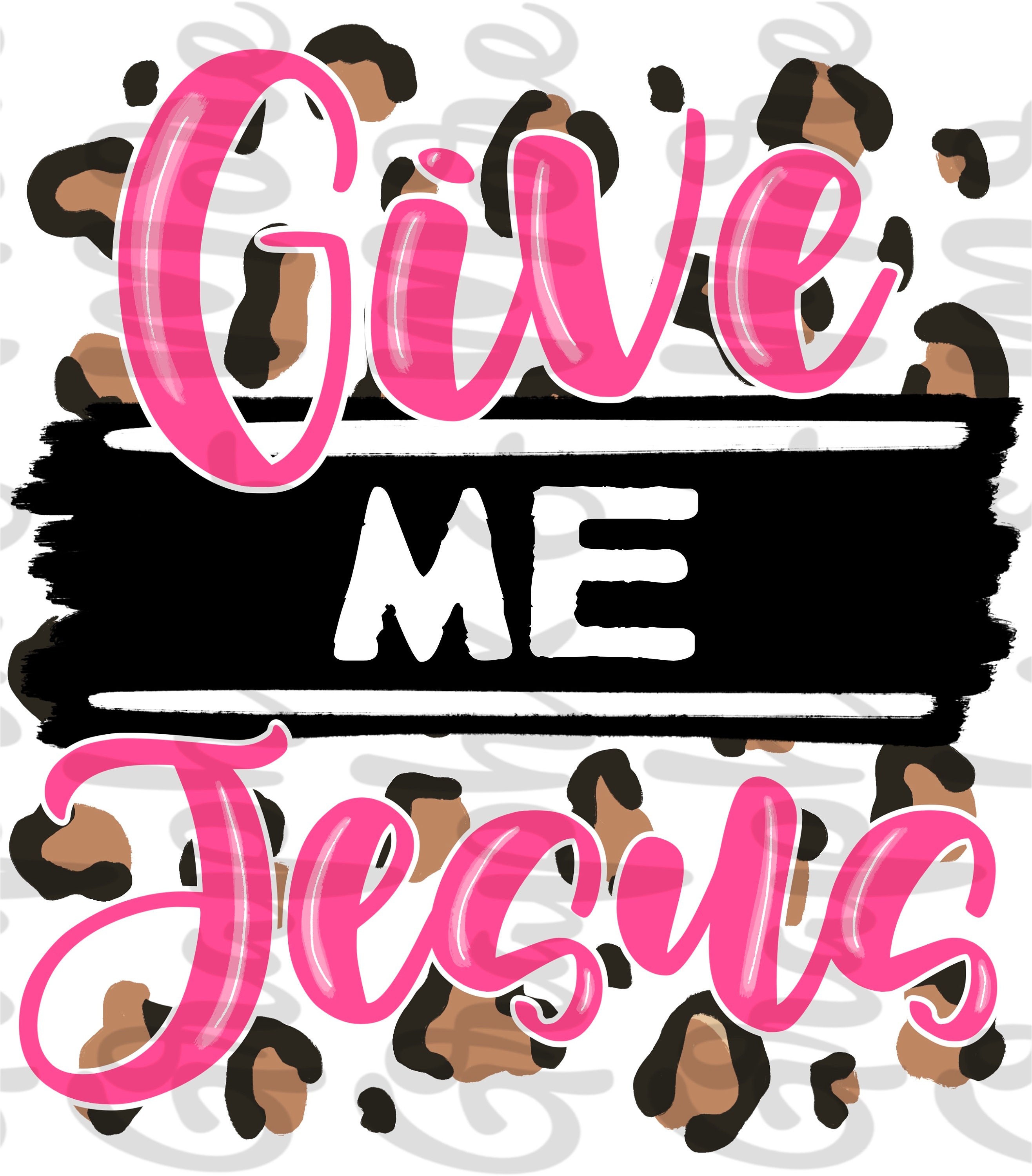 Pink Give Me Jesus PNG Sublimation Design Hand Drawn - Etsy