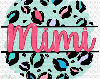 Mimi PNG Mimi With Flowers Sublimation Designs Downloads - Etsy