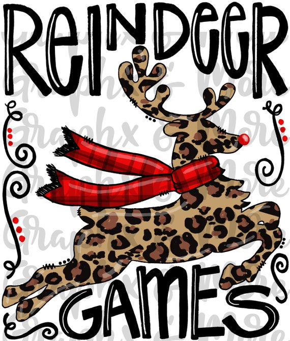 Reindeer Games Clip Art