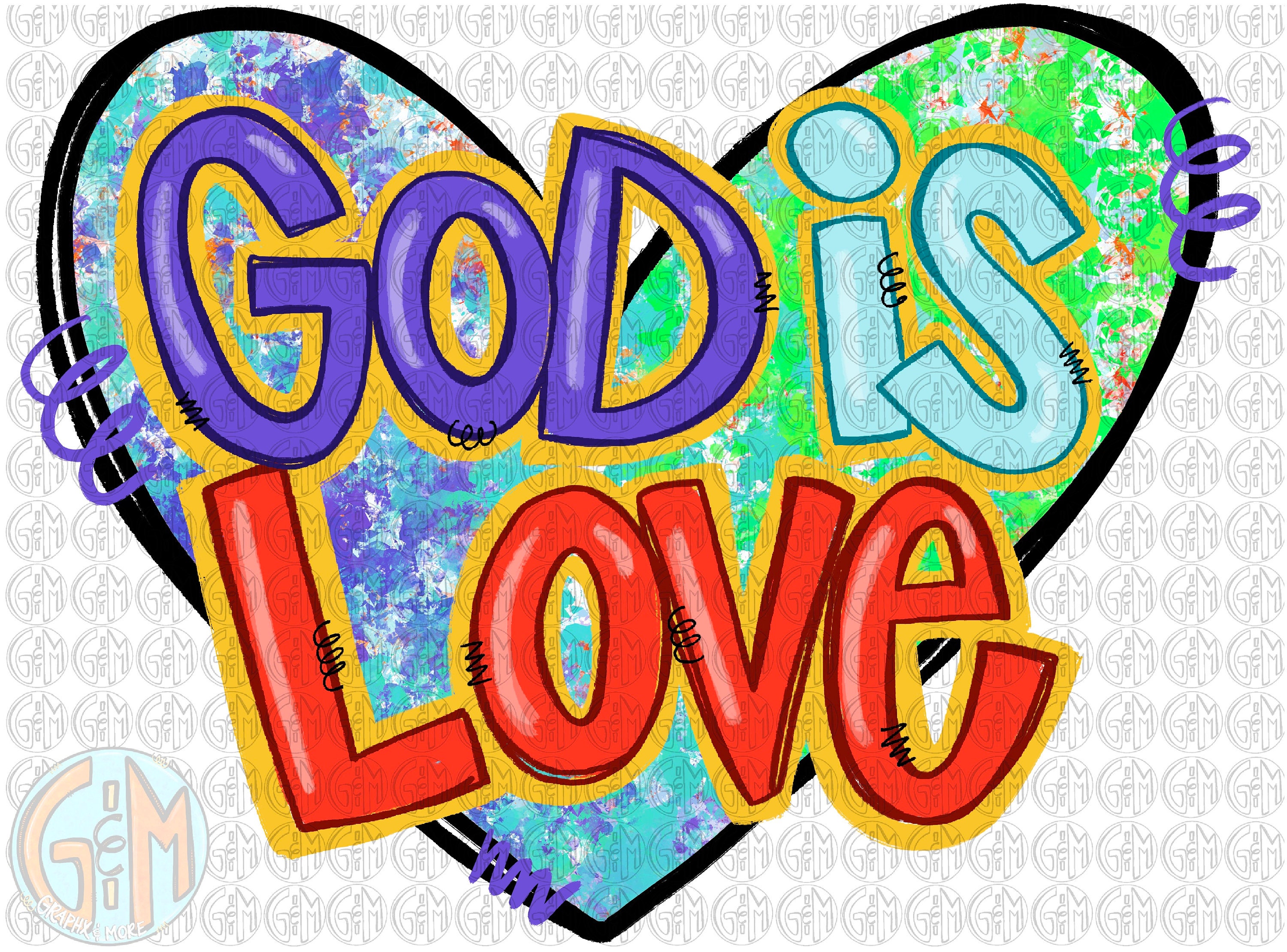 God Is Love Clip Art