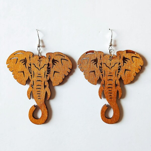 Elephant Earrings - Etsy
