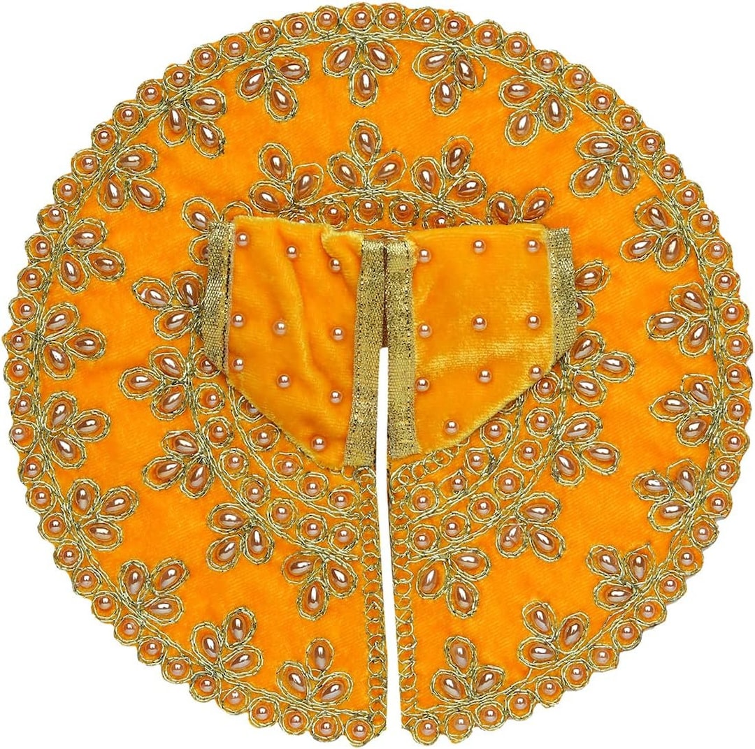 Yellow Ladoo Laddu Gopal Dress Cloth Bhagwan Poshak of Indian - Etsy